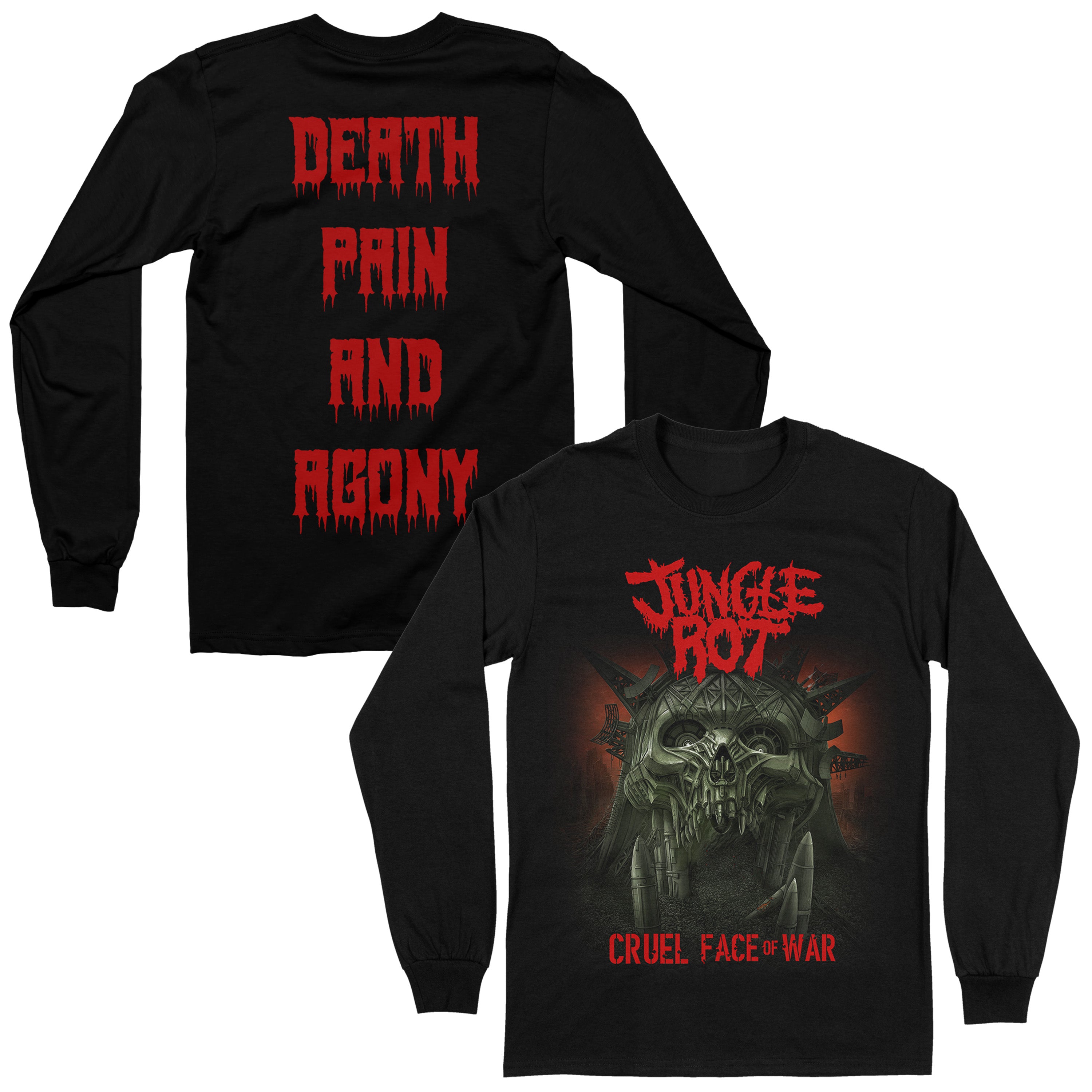 Jungle Rot "Cruel Face Of War" Longsleeve – Unique Leader Records